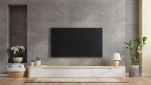 Qual a altura da TV na parede da sala: um guia completo