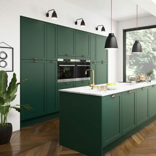 Cozinha verde: inspire-se com 45 ambientes apaixonantes