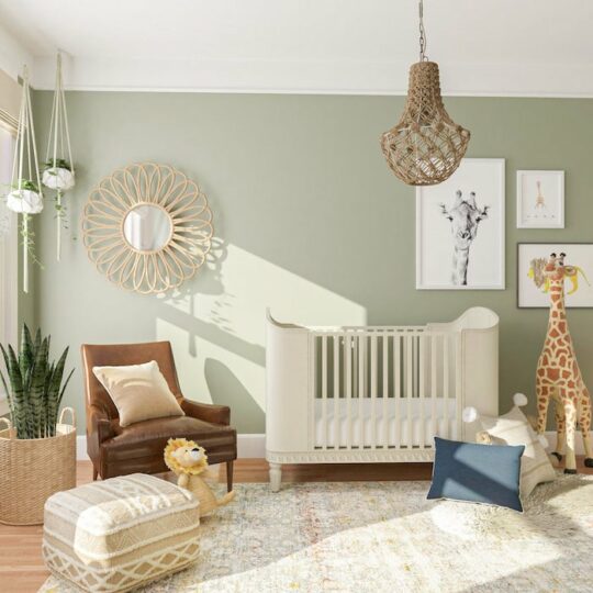 Quarto de bebê verde: 44 inspirações para usar a cor