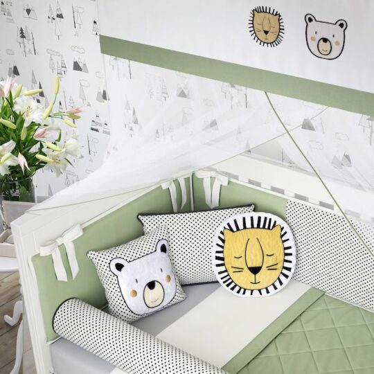 Quarto de bebê verde: 44 inspirações para usar a cor